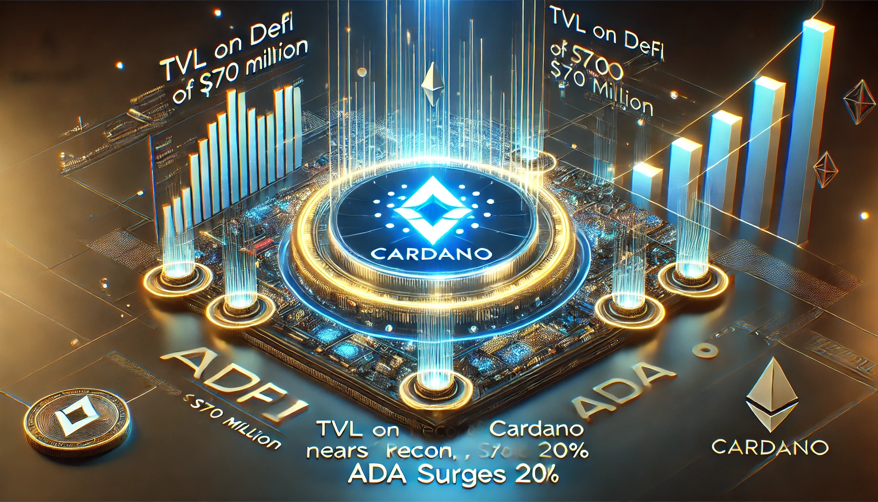 TVL trên DeFi của Cardano gần đạt kỷ lục trên 700 triệu đô la, ADA tăng ...